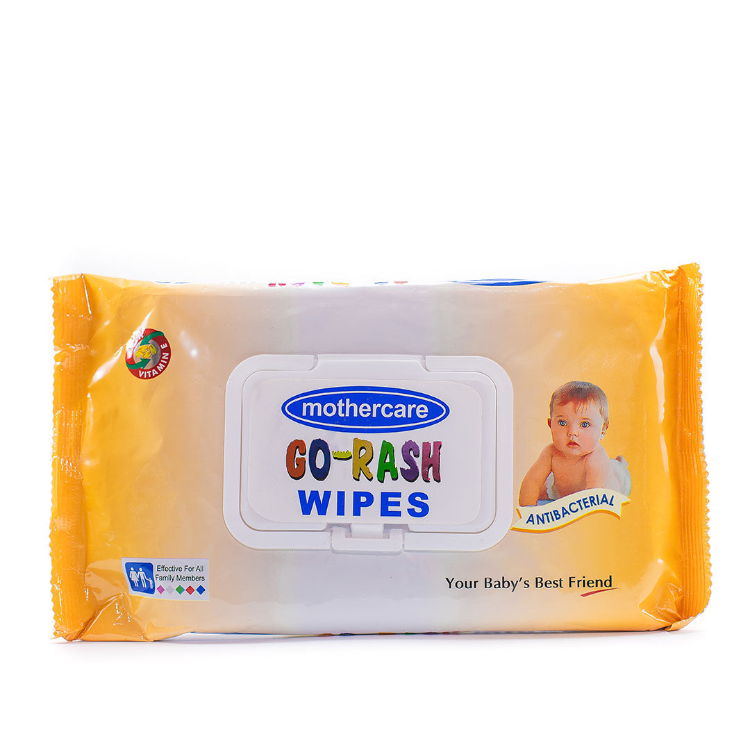 Mothercare Go Rash Wipes – Gentle Rash Protection | 40 Wipes at PKR 260
